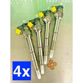 4X Einspritzdüse 0445110473 1,6TDI 04L130277AD VW CXMA 85KW 115PS AUDI ...