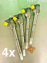 4x Einspritzdüsen 2,0 TDI 0445110471 04L130277 AE VW Audi Passat Golf ...